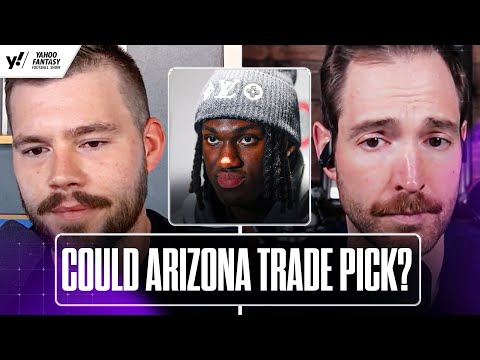 Could CARDINALS still boost OFFENSE if they trade No. 4 pick? | Fantasy Football Show | Yahoo Sports