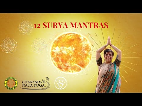 12 Surya Mantras (pronunciation/pronuncia & intonation/intonazione)