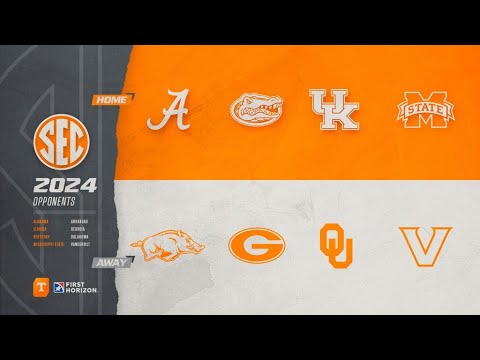 Tennessee SEC Schedule 2024 Reveal | IS TEXAS SCARED OF THE REAL UT?