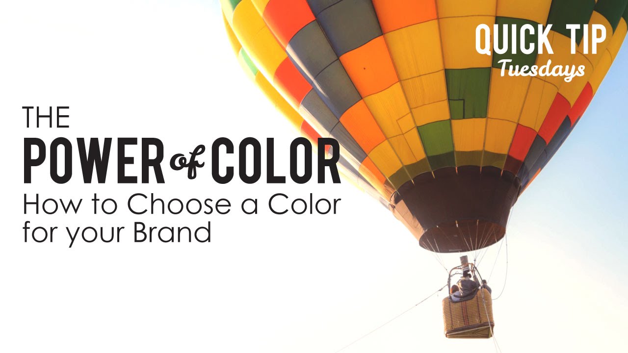 The Power of Color, How to Choose Color for your Brand
