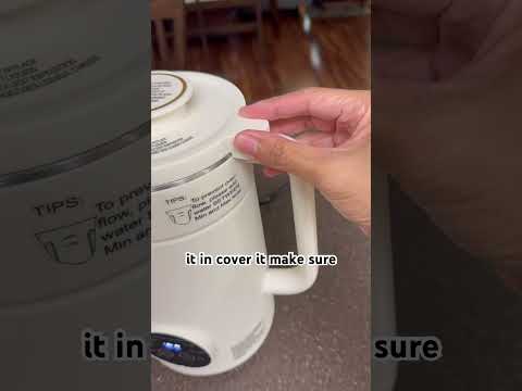 Make your own plant based milk. Bean and Nut Milk Machine. #oatmilk #almondmilk #soymilk