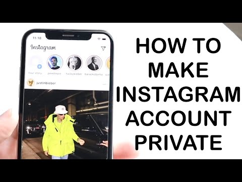 How To Make Your Instagram Account Private! (2024)