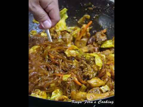 MABILISANG PANCIT SOTANGHON GUISADO!!!