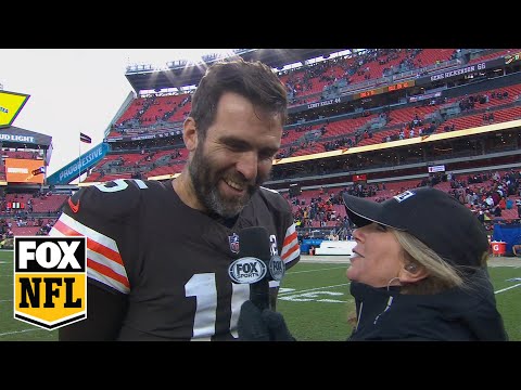 'It's unbelievable' – Browns' Joe Flacco after leading comeback victory against Bears | NFL on FOX