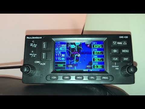 RealSimGear GNS 430 First Video Review – On The Glideslope