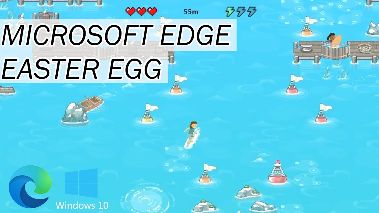 How To Play Microsoft Edge Easter Egg (Browser Game)