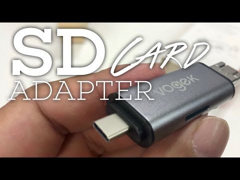 Vogek 3-in-1 USB 3.0 / USB C / Micro USB SD Card Reader Review