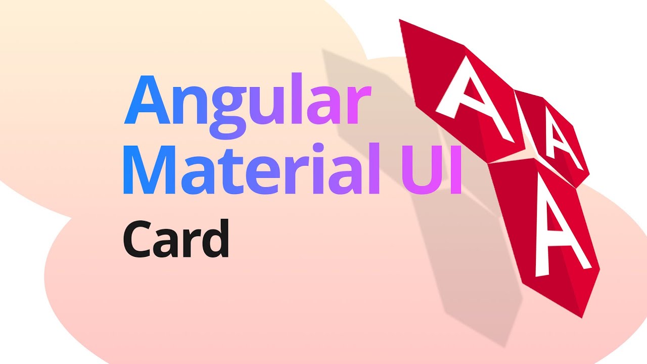 Angular Material UI: Card Component