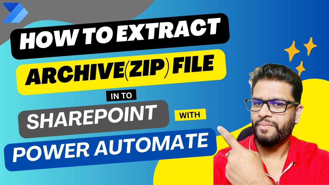How to Extracts archive(zip) file Automatically into a ShareP...