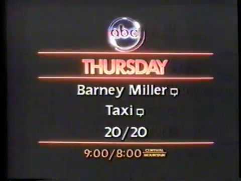 11/12/1981 ABC Show Promos "Benson" "Taxi" "Strike Force"