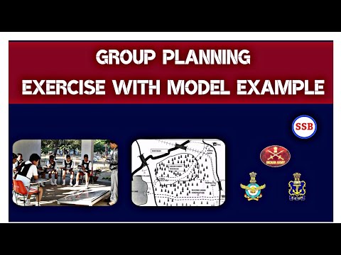 Group Planning Exercise (GPE) with Model Example Video Lecture - Preparation Tips for SSB ...