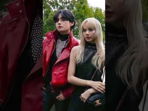 taehyung no sabia que lisa se llevaba bien con el ????????????
