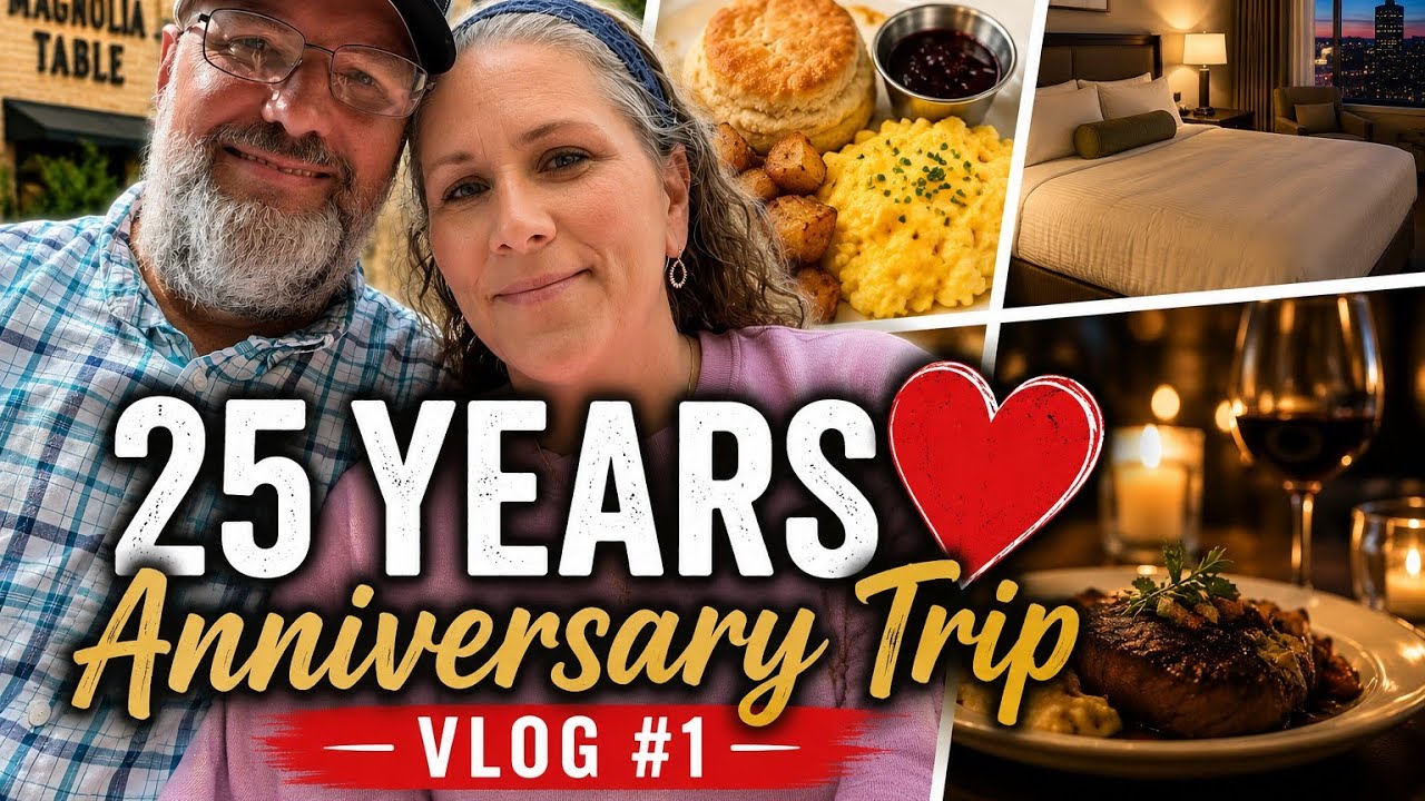25 Years & Our Biggest Trip Ever! | Silver Anniversary VLOG #1