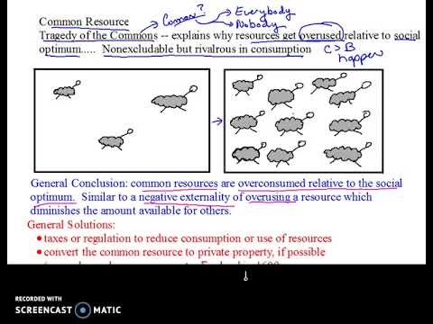 Common Resources