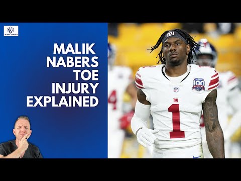 Doctor explains Malik Nabers Toe Injury concerns!