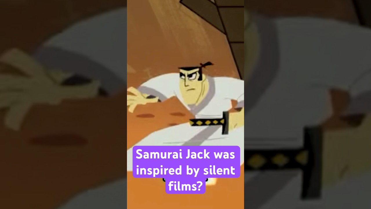 Samurai Jack was inspired by silent films?