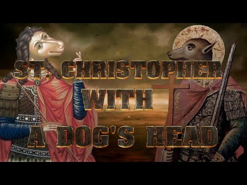 Why was ✝️St. Christopher with a 🐺dog's head❓❓❓ #weirdhistory