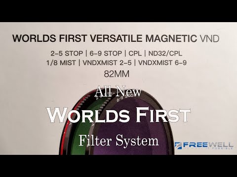 Worlds First Versatile Magnetic VND Filter System from Freewell