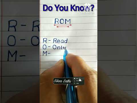 ROM full form | full form of rom #shorts #trendingshorts #viral #ytshorts #rom #computer