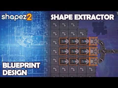 Shapez 2 Blueprint - Shape Extractor
