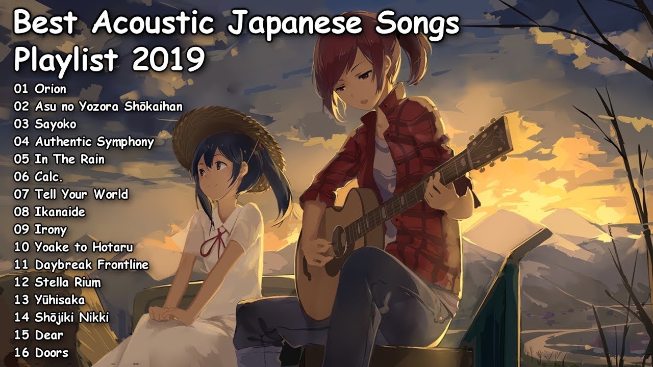 【1 Hour】Best Acoustic Japanese Songs 2019 - Make You Relax and For Sleep