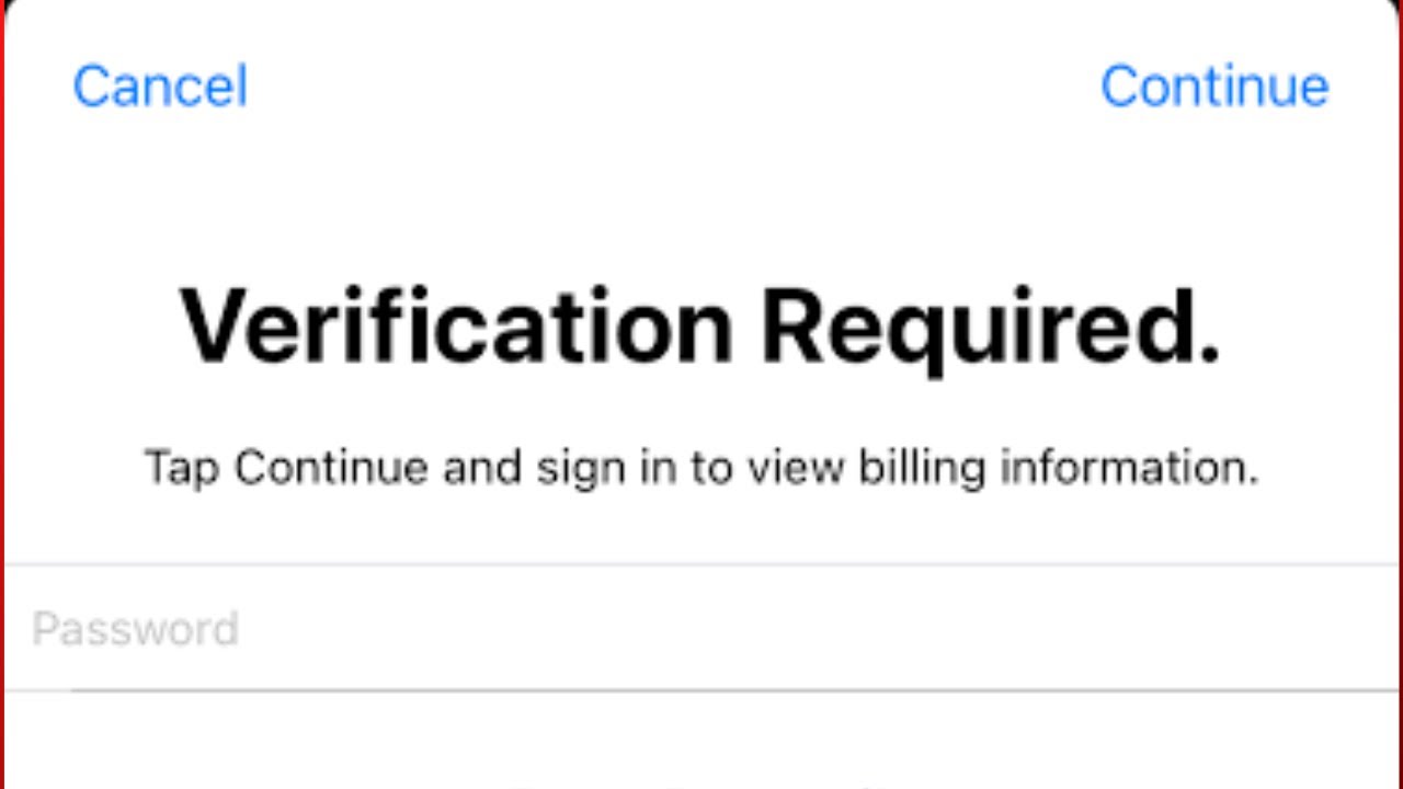 How to fix app store verification required on iphone ios 17 | 2024