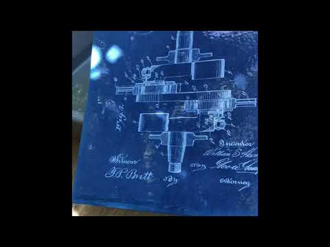 my cyanotype blueprints