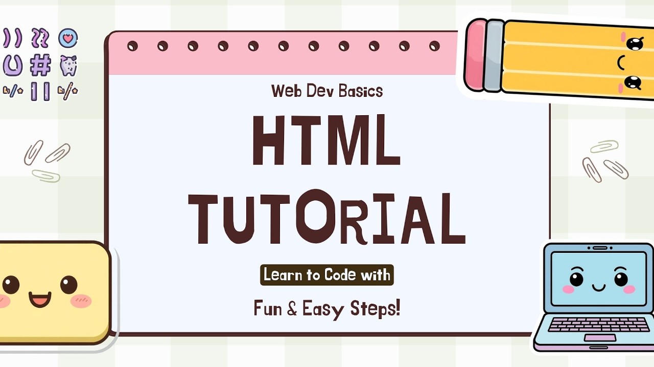 HTML Tutorial for Beginners | Learn HTML Basics Step by Step