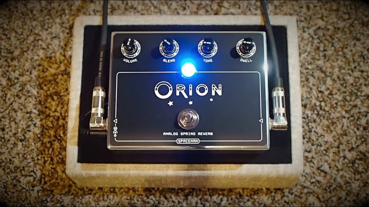 Spaceman Orion Analog Spring Reverb педаль ревербератор купить в Москве ...