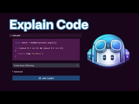 Understand your code using GitHub Copilot's explain feature #Shorts