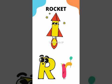 words beginning with R| Flashcards for lkg| alphabet worksheets #abcd #alphabets #shorts #abc #lkg