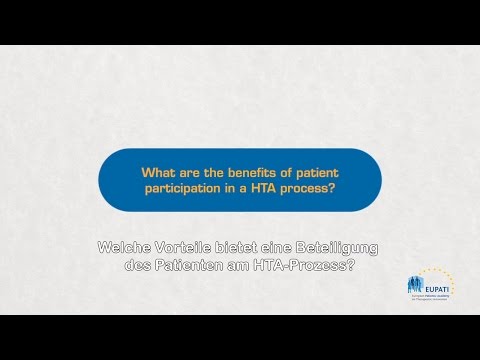 What are the benefits of patient participation in an HTA process? [EN_es]