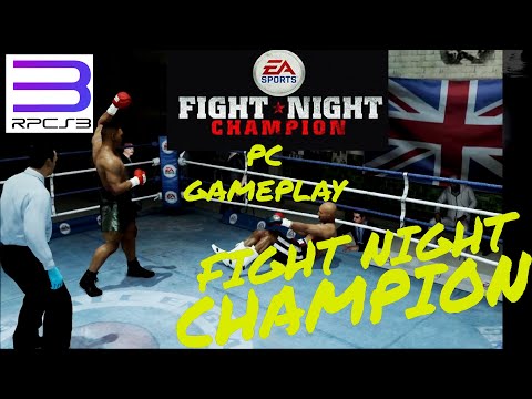 PLAY FIGHT NIGHT CHAMPION ON PC WITH RPCS3 EMULATOR | ( GAMEPLAY ) Mike Tyson vs Evander Holyfield