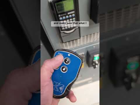 The Everyday Electrician tests a remote in a motor control center