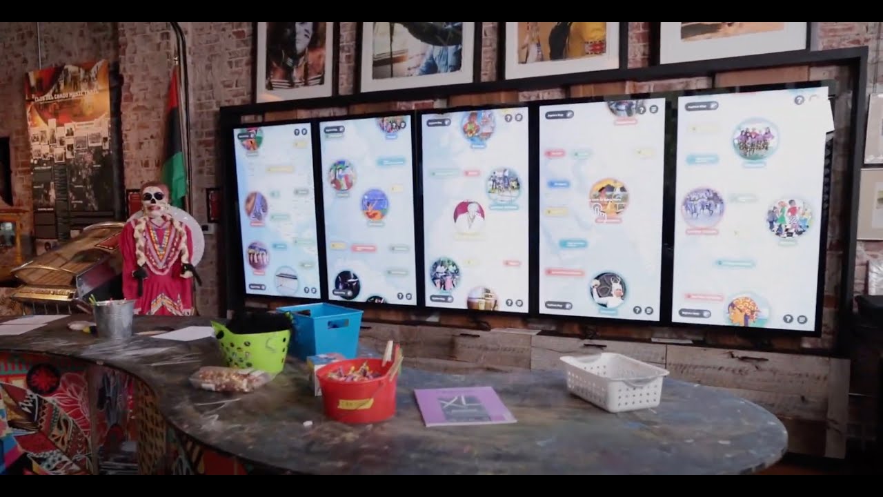 LEAF Global Arts Community Center - Asheville, NC: Interactive Touchscreen Kiosks (Full)