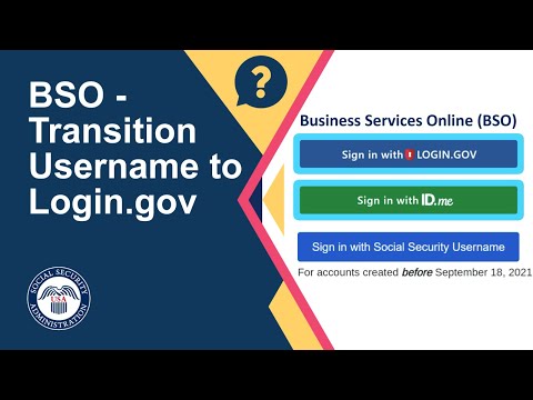 Business Services Online Users, How To Transition Your Social Security Username to Login.gov