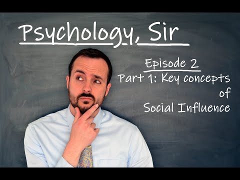 GCSE Psychology - An Introduction to Social Influence - Key concepts