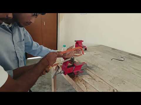 Filing fitter practical class