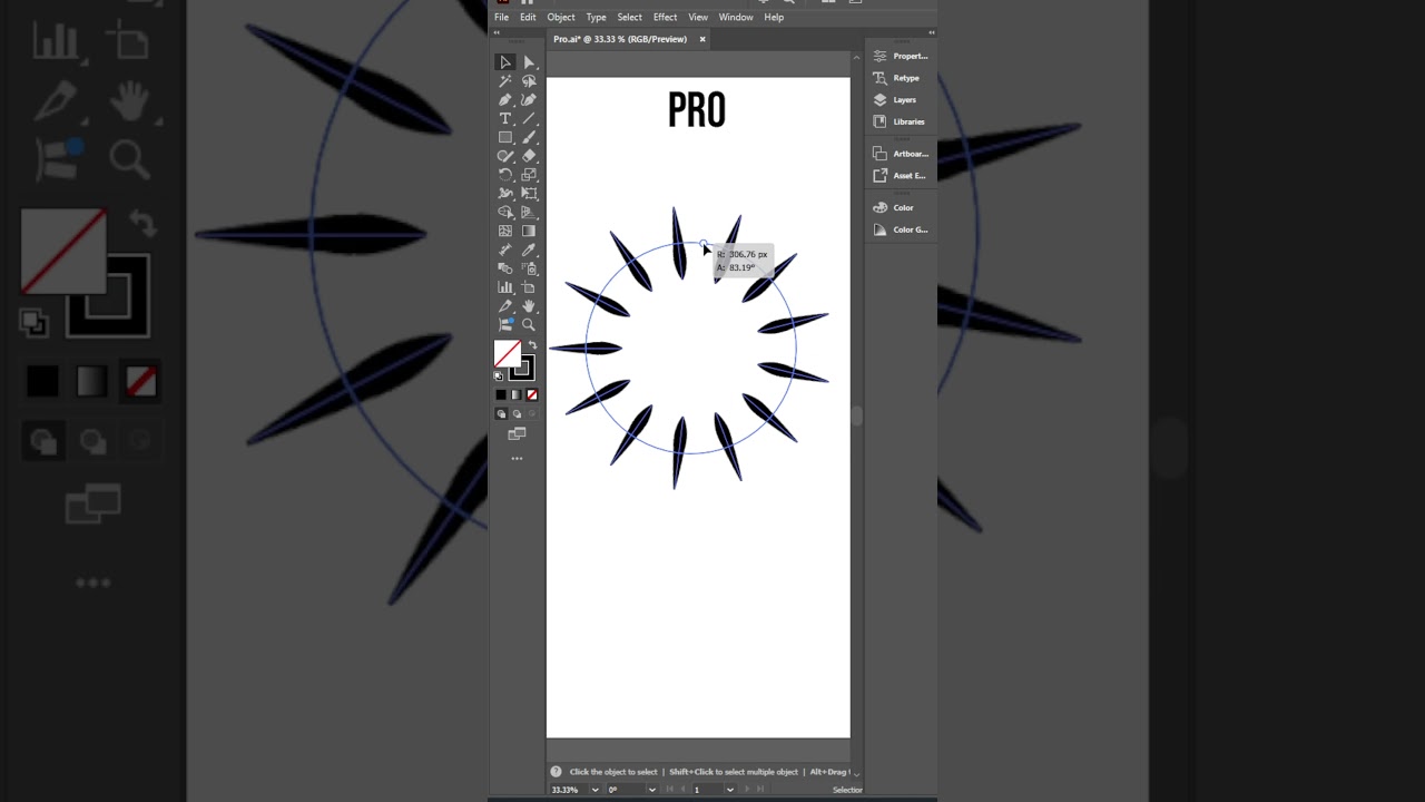 I Bet You’ve Never Seen This Star Flower Trick Before #adobeillustrator #illustrator #flowerdesign