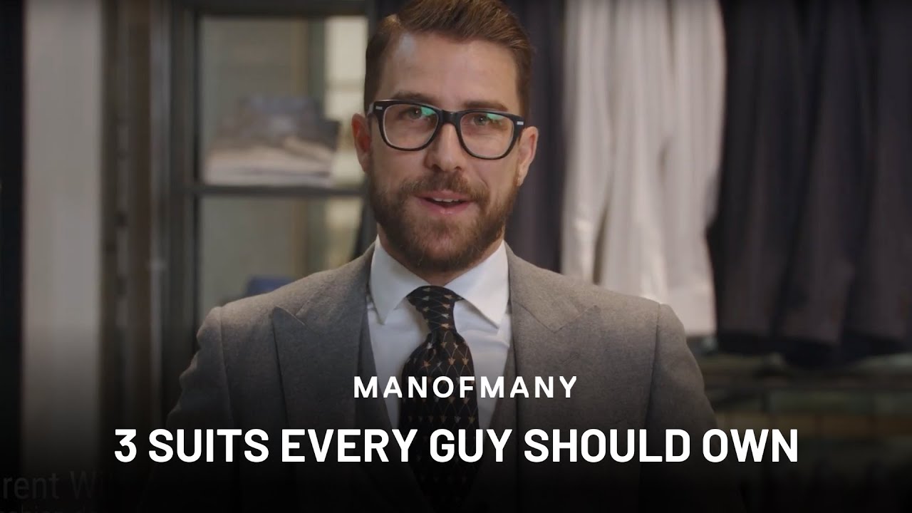 3 Suits Every Guy Should Own