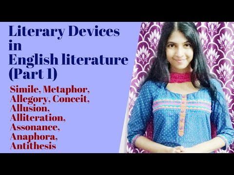 Literary Devices (Figures of Speech) in English Literature - Part 1
