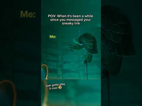 Messaging your SNEAKY LINK after a WHILE!!🤣 #memes