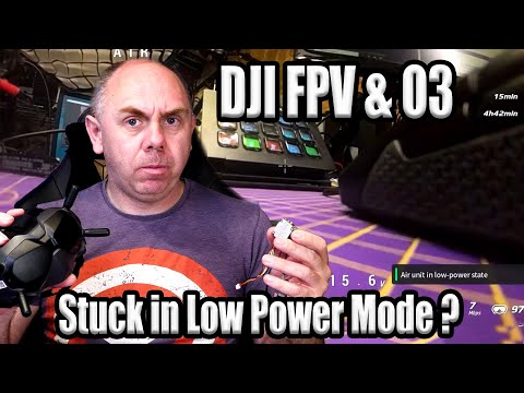 DJI O3 Digital FPV - OSD Working But Cant Arm, Record Or Get Full Power - How To Fix.