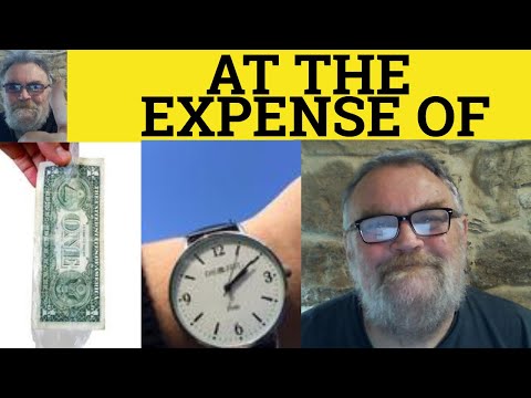 🔵 At the Expense Of Meaning - At Sby's or Sth's Expense Examples - At the Expense of Defined