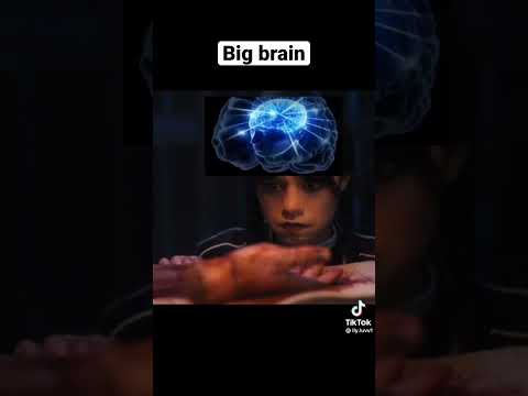 Big brain #shorts #memes #wednesdayaddams