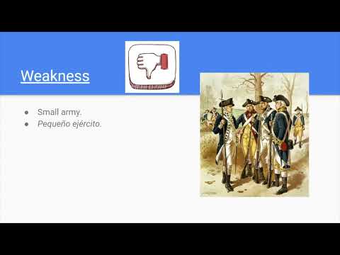 Armies of the American Revolution for Spanish-speaking Newcomer English Learners