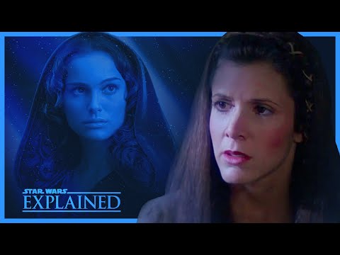 How Leia Remembers Padme EXPLAINED - Star Wars Explained #Shorts