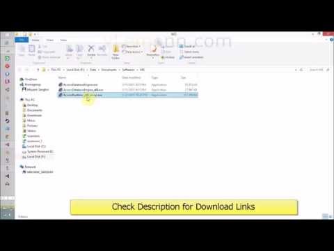 SSIS Install Access Database Engine