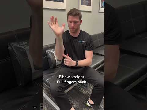 Golfer’s elbow Strech #chiroseattle #golferselbow #wristpain #elbowpain