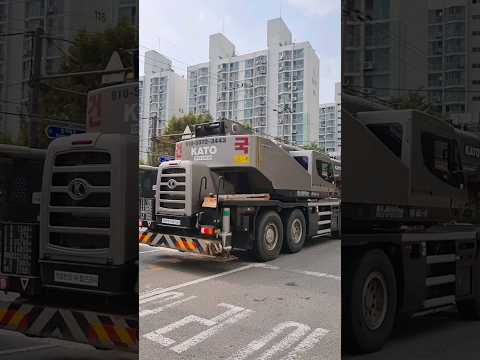 R/T(험지형) 크레인/카토 KATO SL500Rf 50톤/이동식 크레인/퇴근길 오산 230719